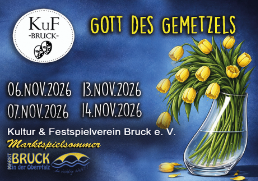 » Tickets » Gott des Gemetzels » Bruck i. d. OPf. / OT Mappach, Heimat ...